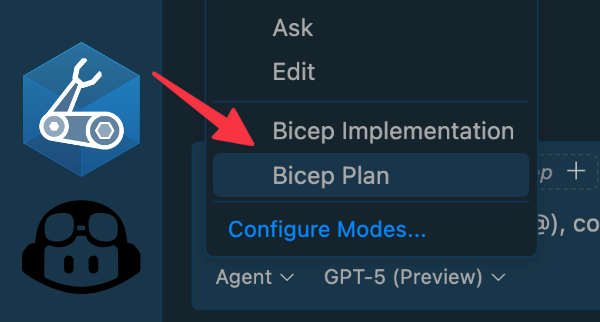 Custom Azure Bicep chat modes for GitHub Copilot – Azure Cloud | John Lokerse
