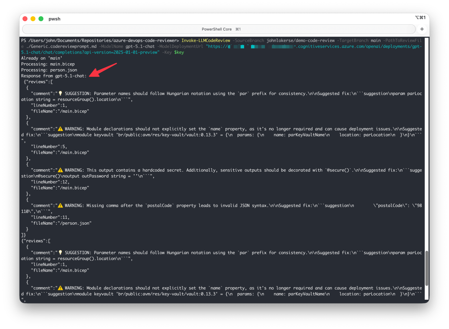Automated Code Reviews in Azure DevOps using OpenAI models powered by ...