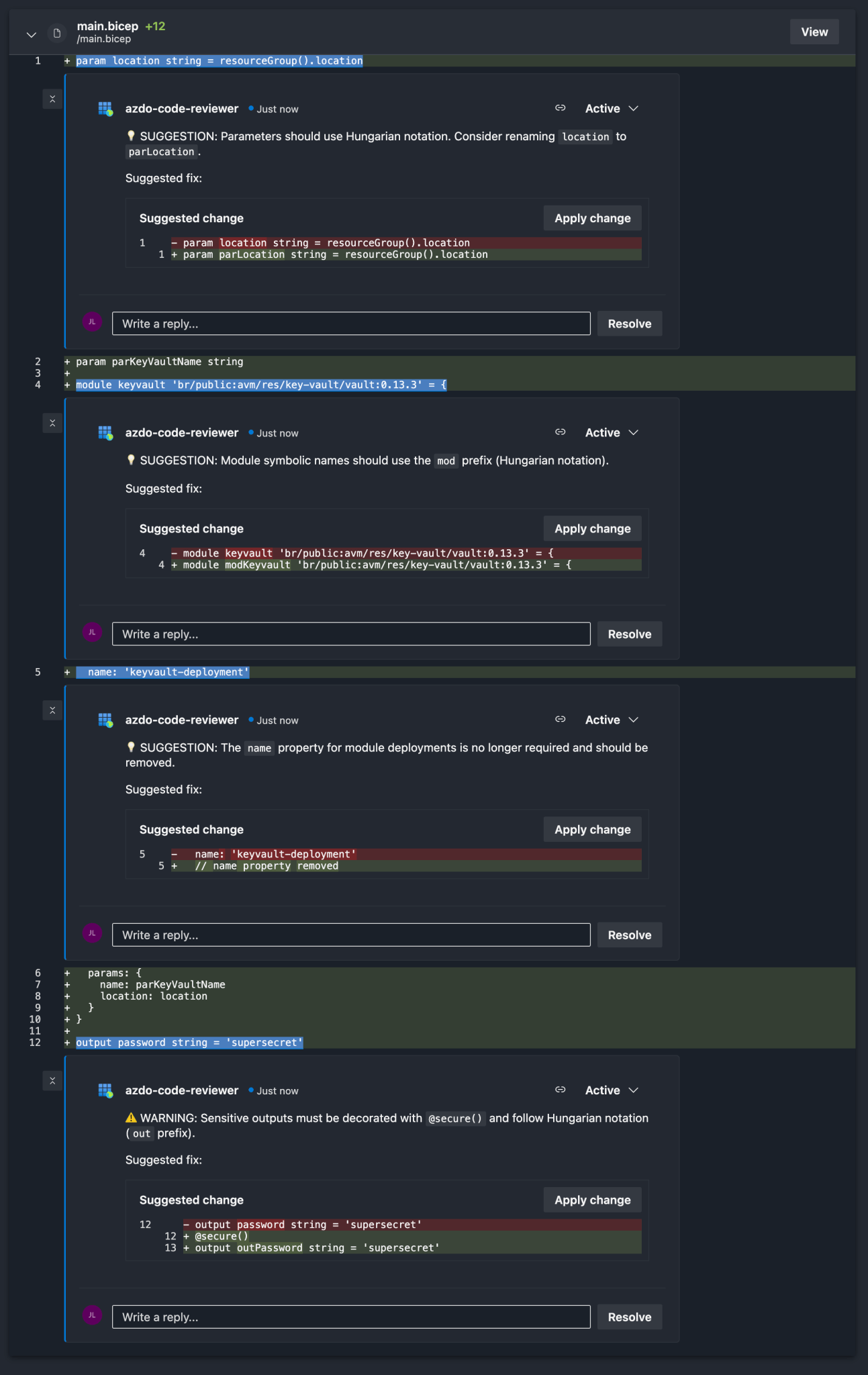 Automated Code Reviews in Azure DevOps using OpenAI models powered by ...